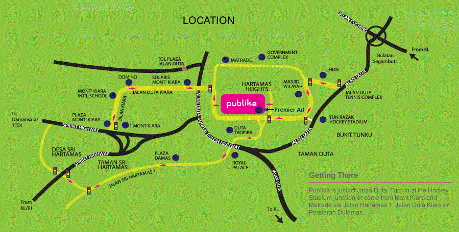 Premier Art: Location Map of Premier Art @ Publika Shopping Gallery