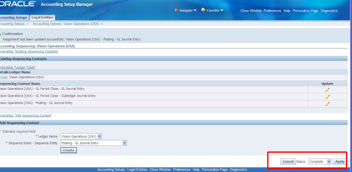 Oracle Applications Blog Accounting Sequence In Oracle R12 How To Define Accounting Sequence