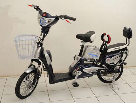 Alat transportasi modern sepeda listrik super rider earth standar (SR ...