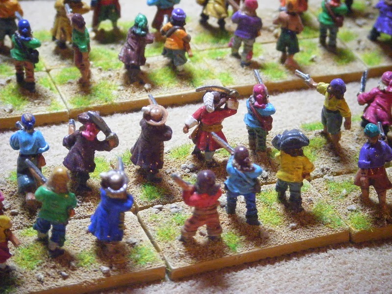 Wargaming Girl: Challenge Day 69 (Fnarr fnarr!) - 15mm Pirates, Errrmm ...