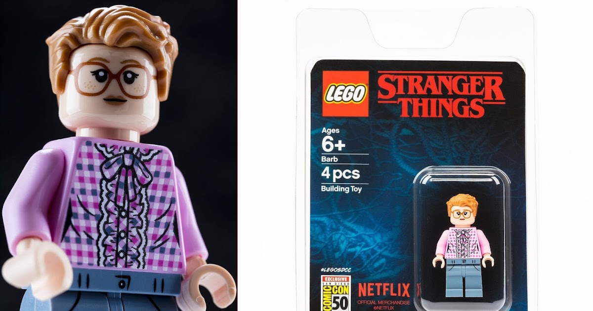 The Blot Says...: SDCC 2019 Exclusive Stranger Things Barb LEGO Mini Figure