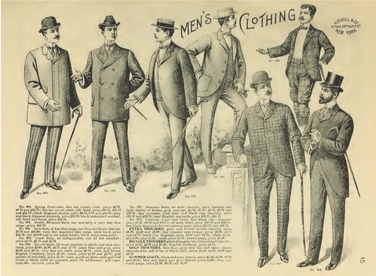 effeminate Male Ca. 1898 : r/VintageFashion