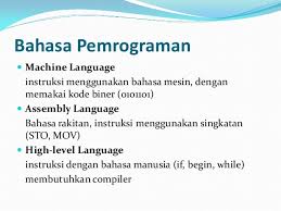 Tasha Soundana: Bahasa Pemrograman KomputerTasha Soundana