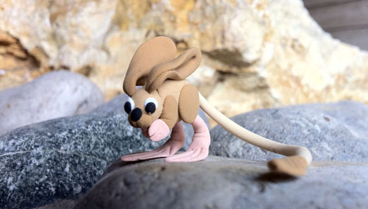 Les animaux du mercredi: La gerboise aux grandes oreilles