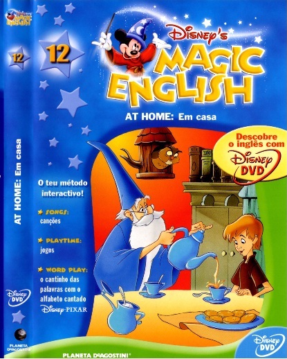 Baratta-infantil: Magic English (Disney): Vol.12 – At home / Em casa