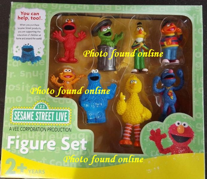 Mikey's Muppet Memorabilia Museum: Sesame Street PVC Figures 1974-2017