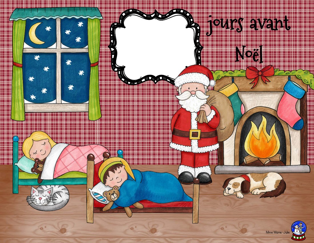 Mme Marie-Julie : Décompte des jours avant Noël