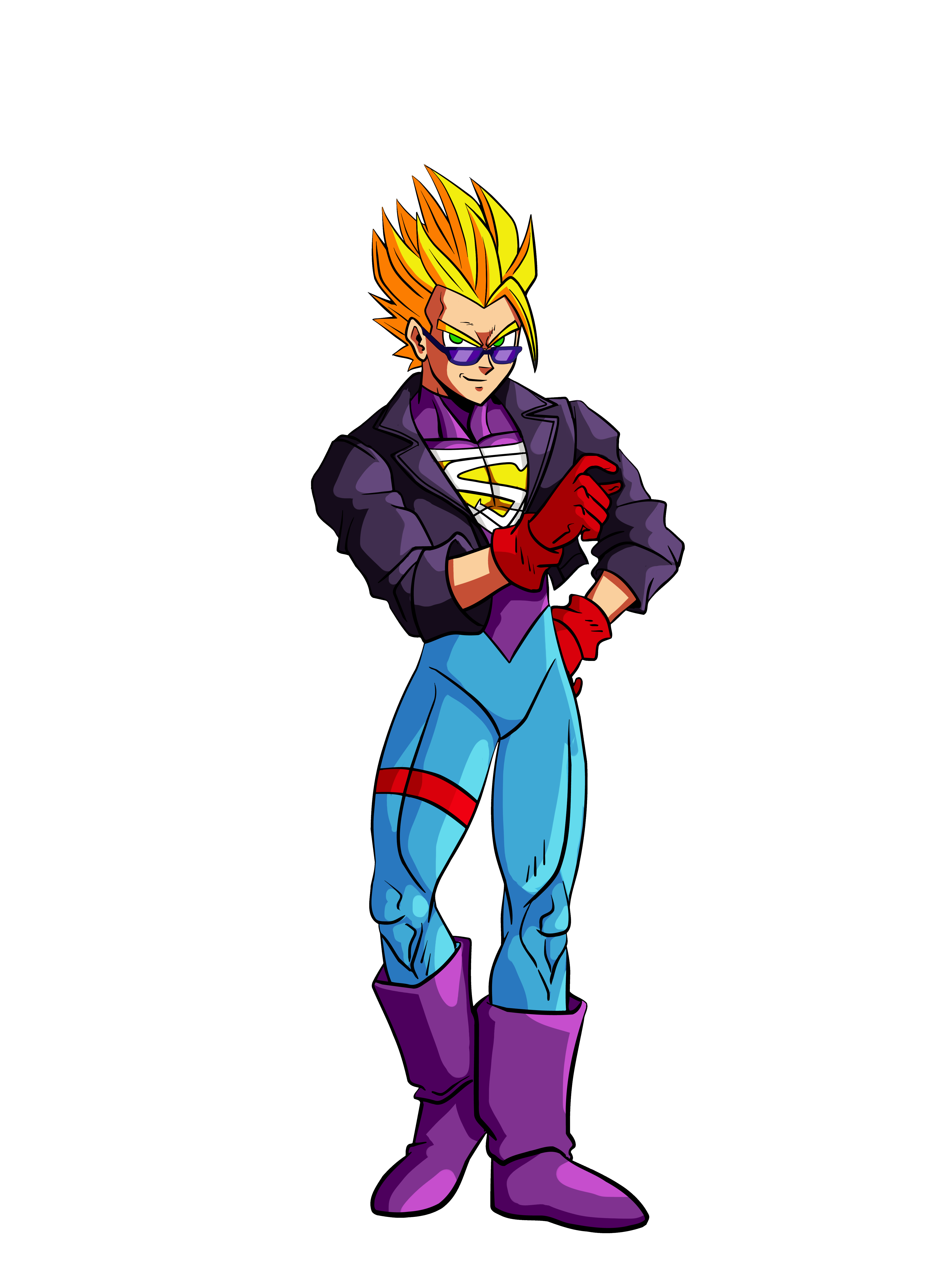Diario de nightshide: Gohan Golden haired warrior