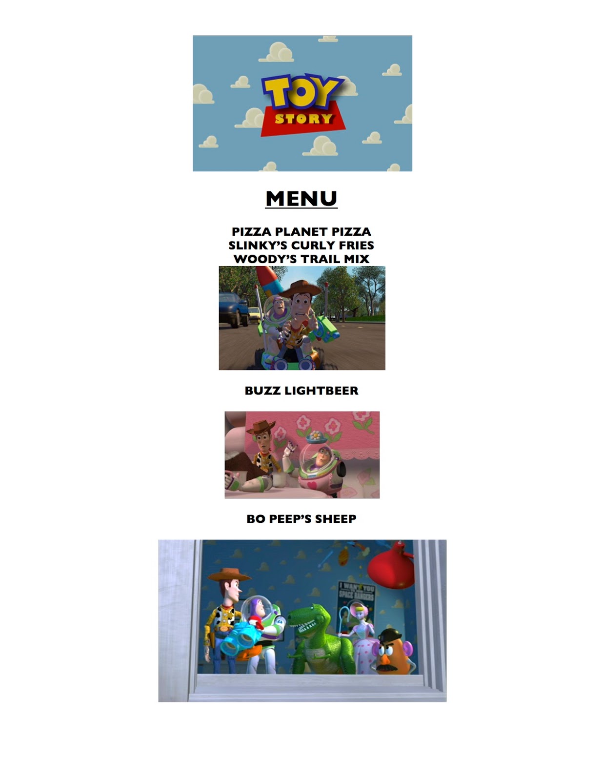 Toy Story 2000 Dvd Menu