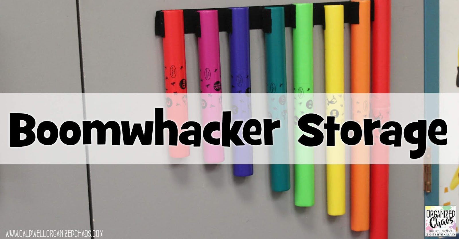 Boomwhacker Storage | Organized Chaos