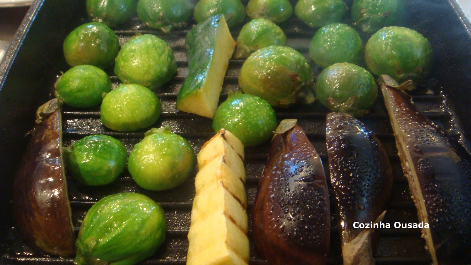 Cozinha Ousada: Legumes Grelhados