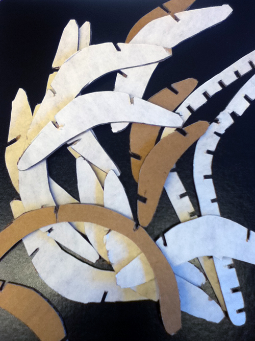 Fishbone Chair Project Plans and Tutorial | Remodelaholic