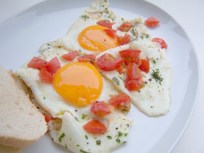 Mediterrane Spiegeleier - Gesundmutter