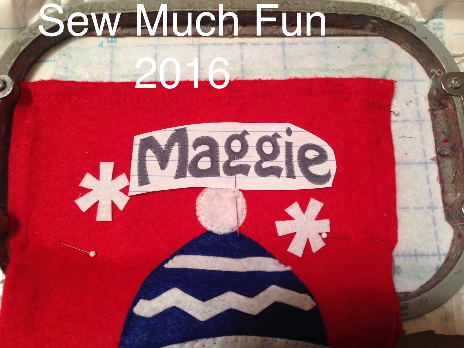 Sew Much Fun Creations By Celeste Name On Christmas Stocking Sew Much Fun Creations By Celeste Name On Christmas Stocking