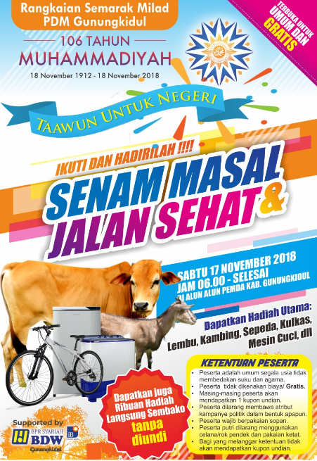 Desain Poster Jalan Sehat - Desain Grafis Kreatif