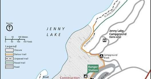 The Huckleberry Hiker: Jenny Lake Renewal Project to Impact Visitors ...