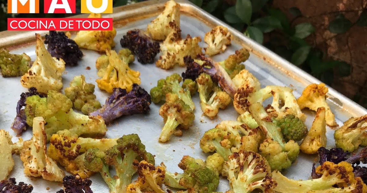 Mau Cocina de Todo: Coliflor Rostizada con Parmesano