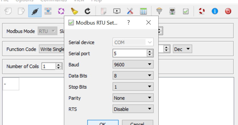 Example Program Arduino Modbus Rtu Slave