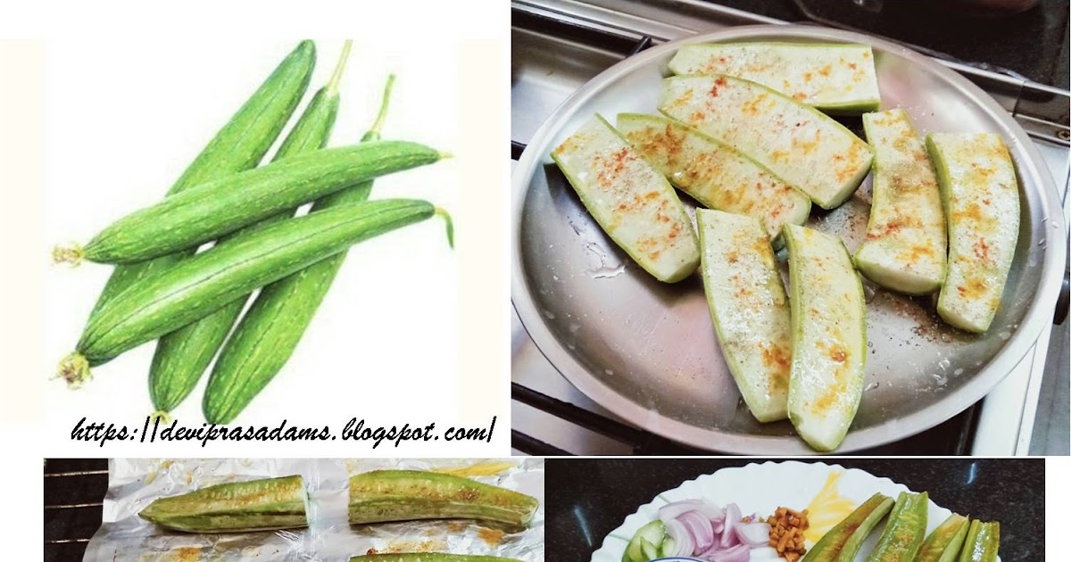 Culinary Creations: Roasted Sponge Gourd