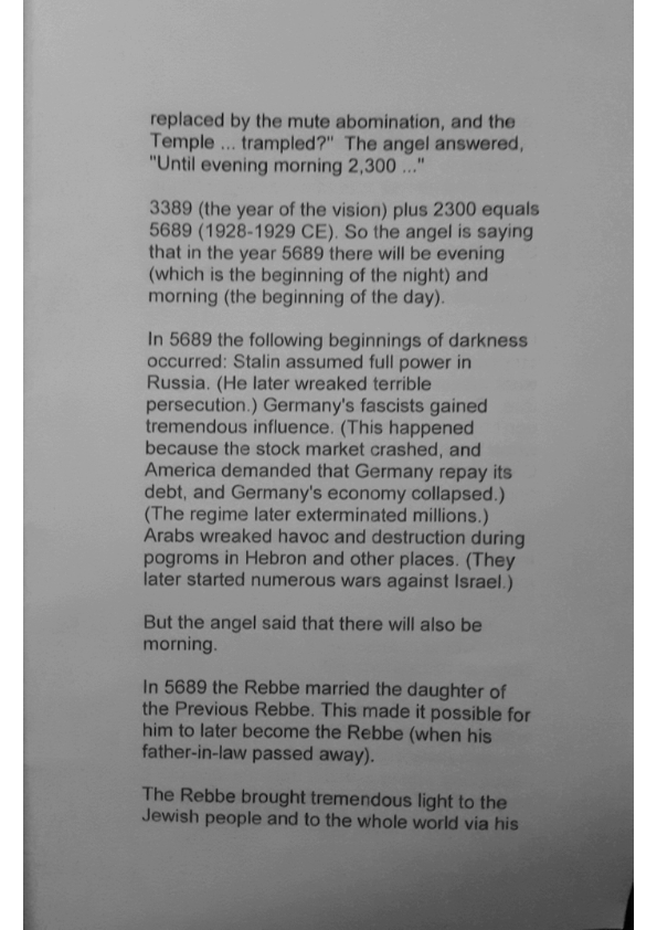 God-World and Moshiach: New pamphlet on Moahiach and Current Events ...