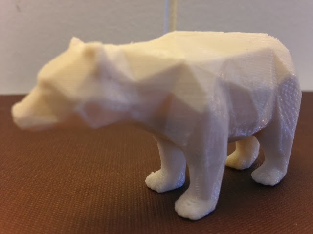 MakerHome: Day 124 - Low-Poly Bear