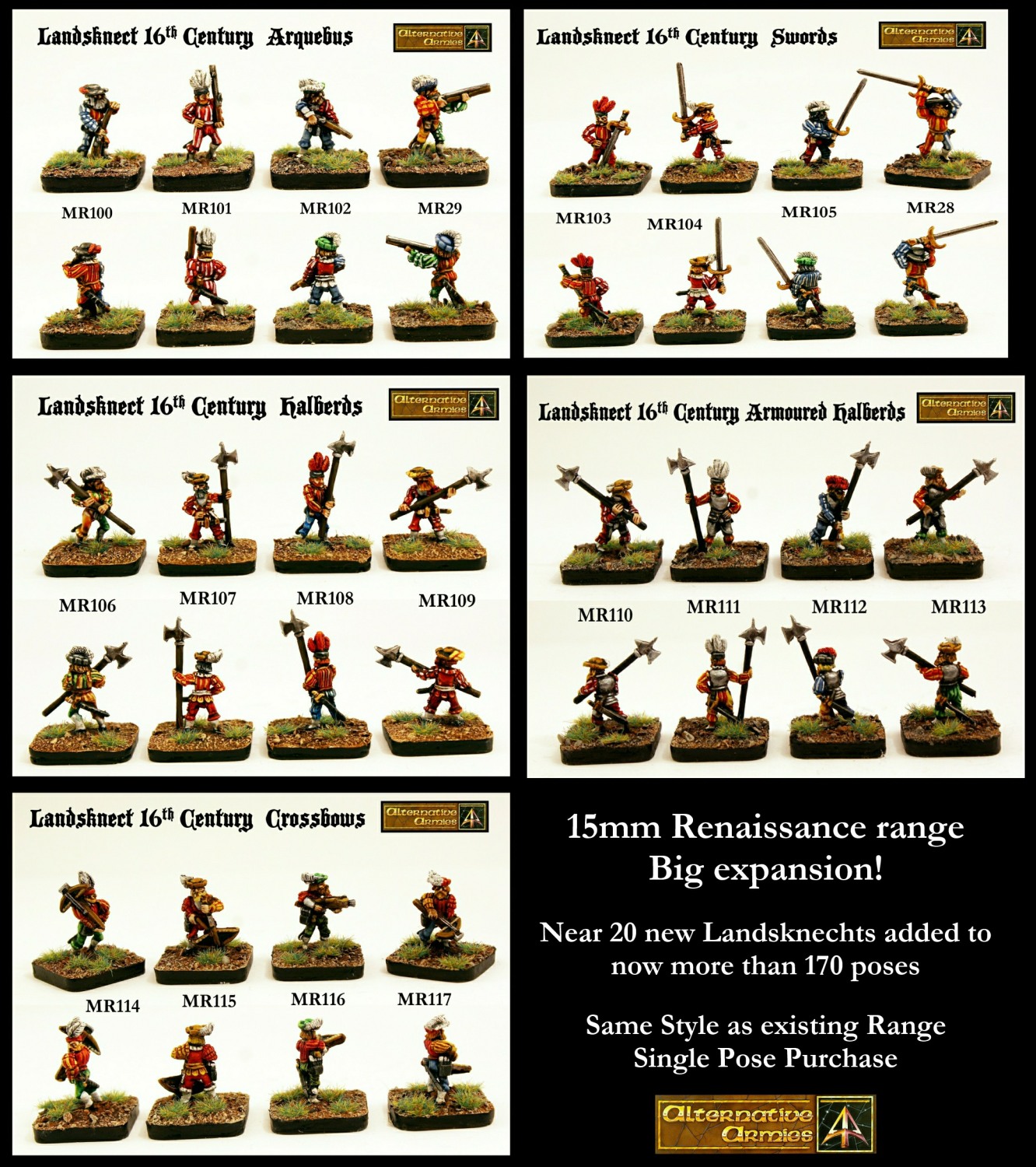 Georg Von Frunsberg foot and mounted joins our 15mm Renaissance Range ...