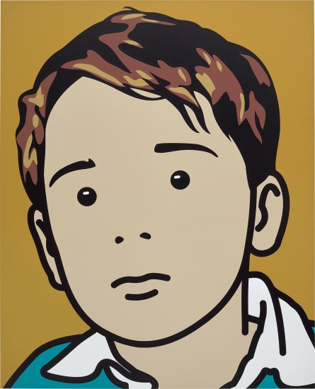 JULIAN OPIE INSPIRED PORTRAITS
