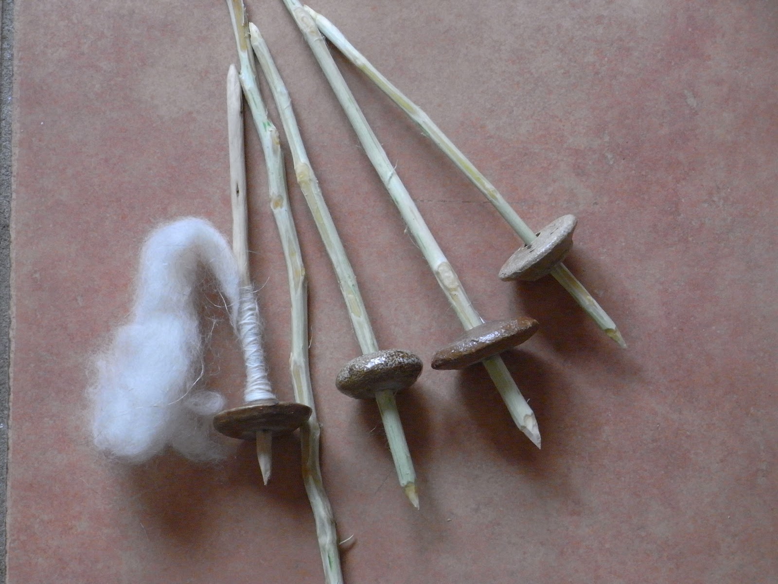 Hordweard- Anglo Saxon 6th Century: Spinning and Wool Preparation