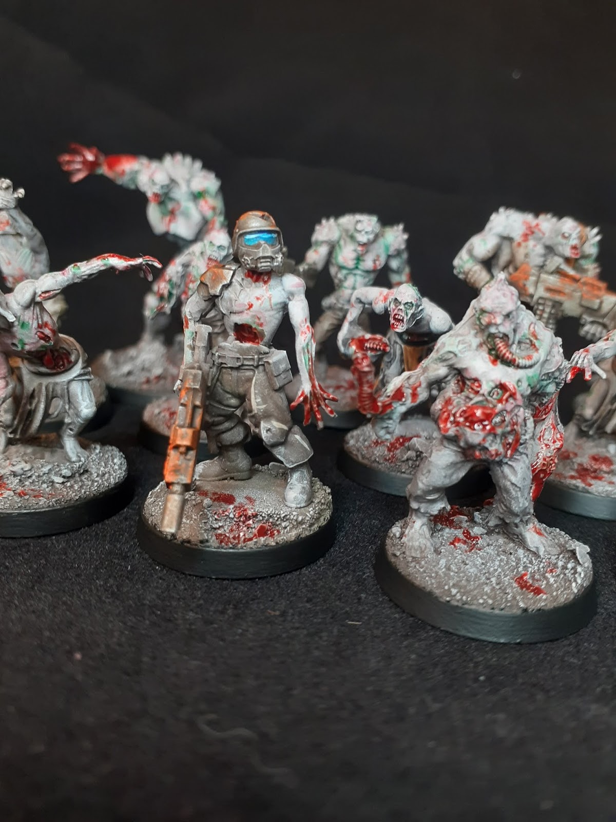 Tabletop Apocalypse: Necromunda - Zombie Hoard, Complete