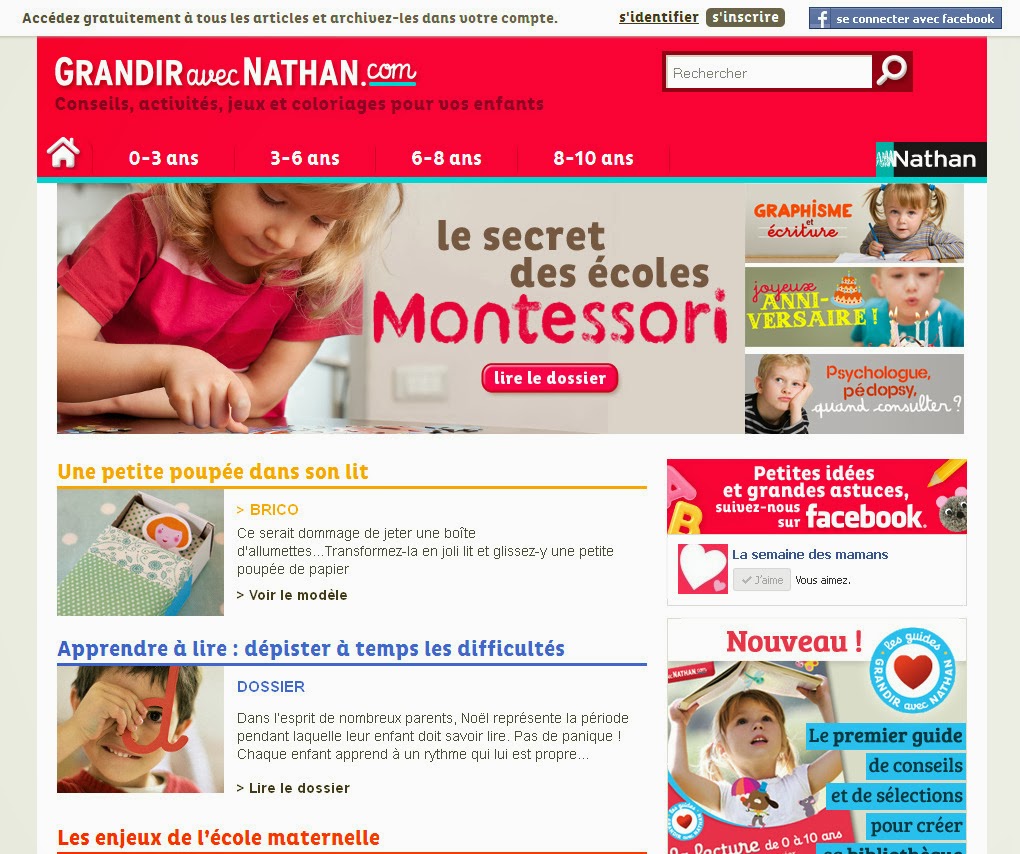 Un Blog, Une Maman: un blog de maman ... mais pas que !: Grandir avec ...