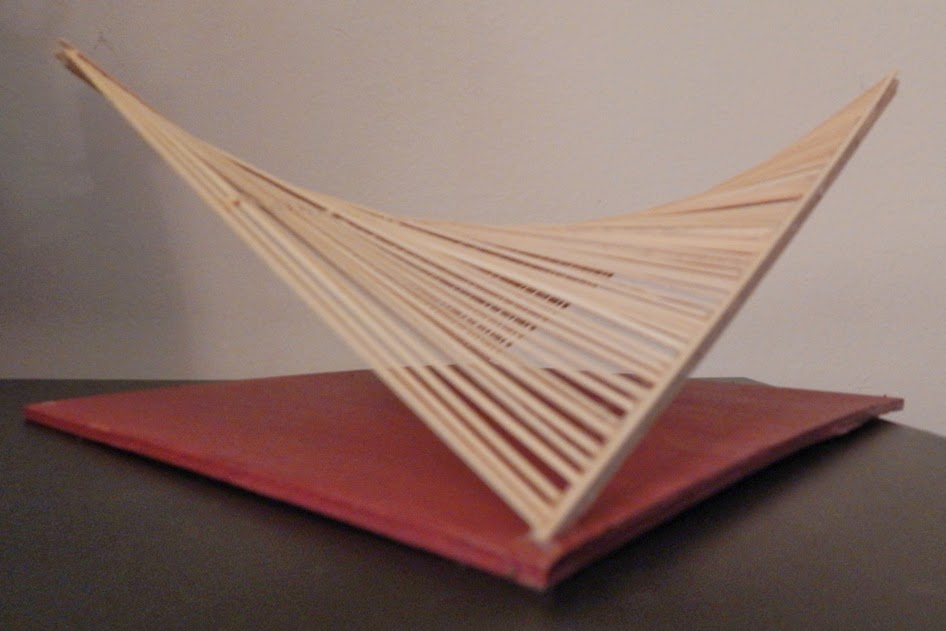 Estudio diseño: Paraboloide hiperbólico