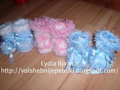 Волшебные петельки: Парад пинеток (моя работа)