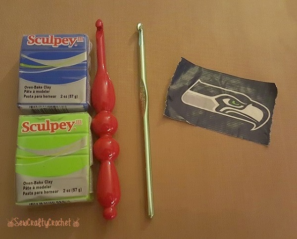 Seahawks [Inspired] Crochet Hook - Sew Crafty Crochet