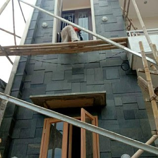 Aneka Jenis Batu Alam Andesit untuk Dinding Rumah - BangIzalToy.Com