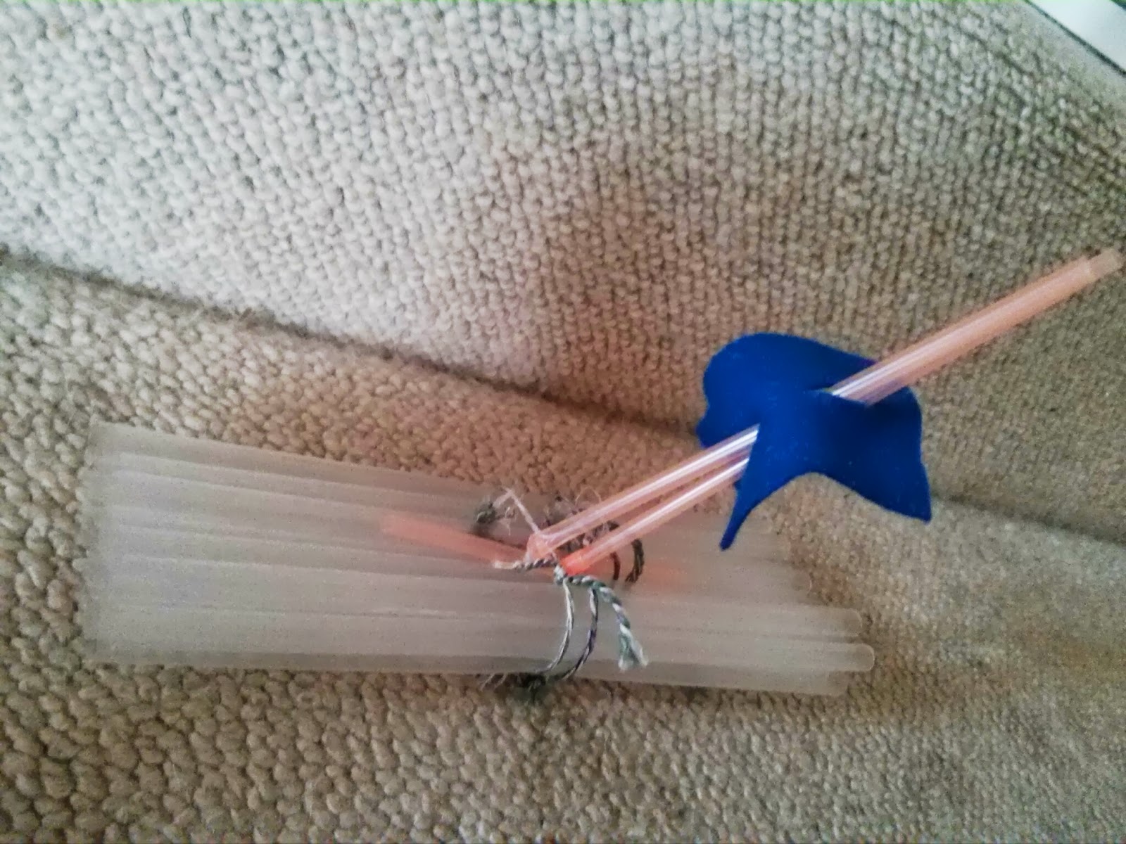 Straws, boats and a spot of messy play - This day I love.......