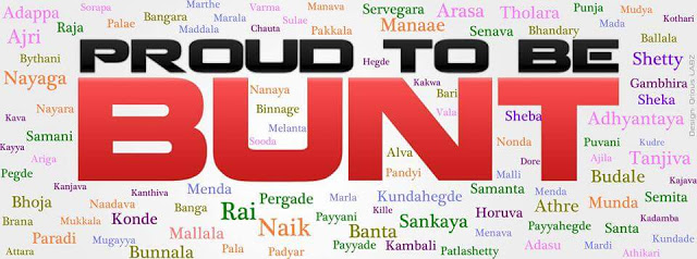 List of Bunts Bari / Bali root