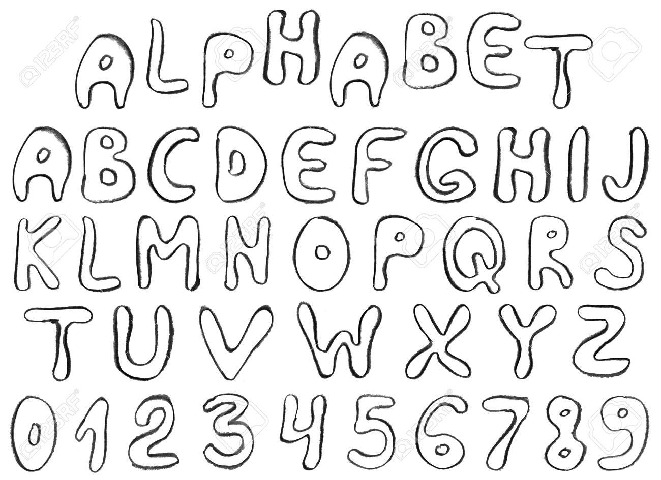 Alphabet Drawing Letters - Formal Letter