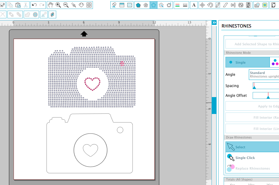 Make Realistic Rhinstone Mock Ups in Silhouette Studio - Silhouette School