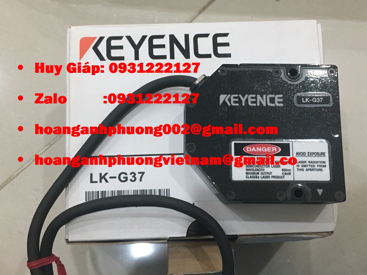 LK-G37 cảm biến keyence giá tốt ~ THỦY LỰC PG