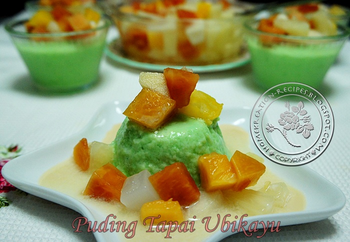 HomeKreation - Kitchen Corner: Fermented Tapioca Pudding (Puding Tapai ...