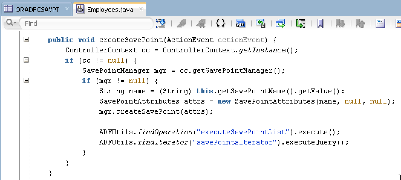 Andrej Baranovskij Blog: ADF Controller Save Points - Save For Later ...