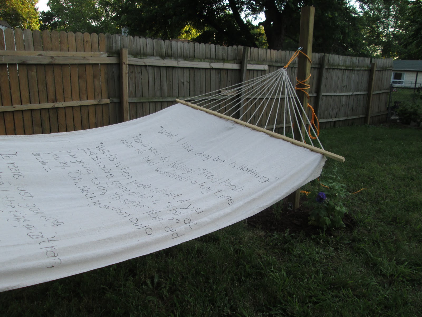 and kitty makes three: Project: Hammock