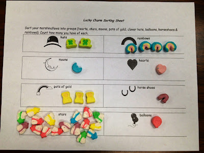 Ms. Batte's Kinderland: Lucky Charms Math