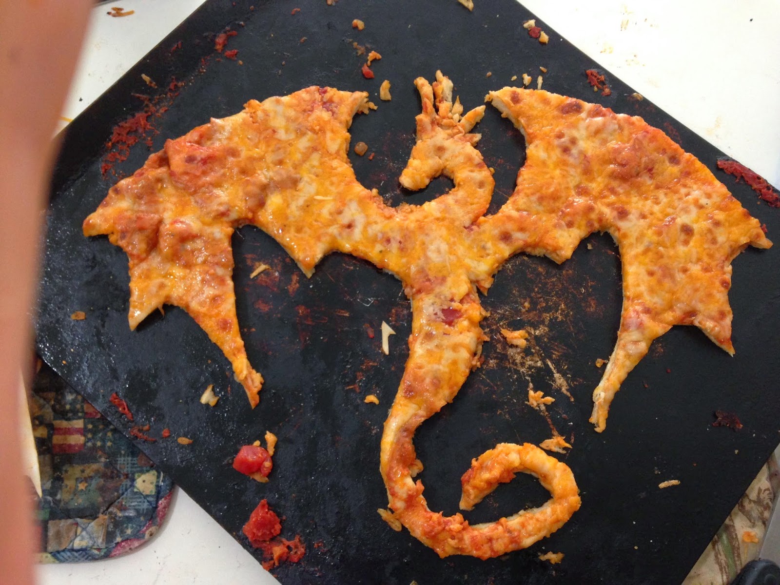 Unique Food Gifts: Dragon Pizza