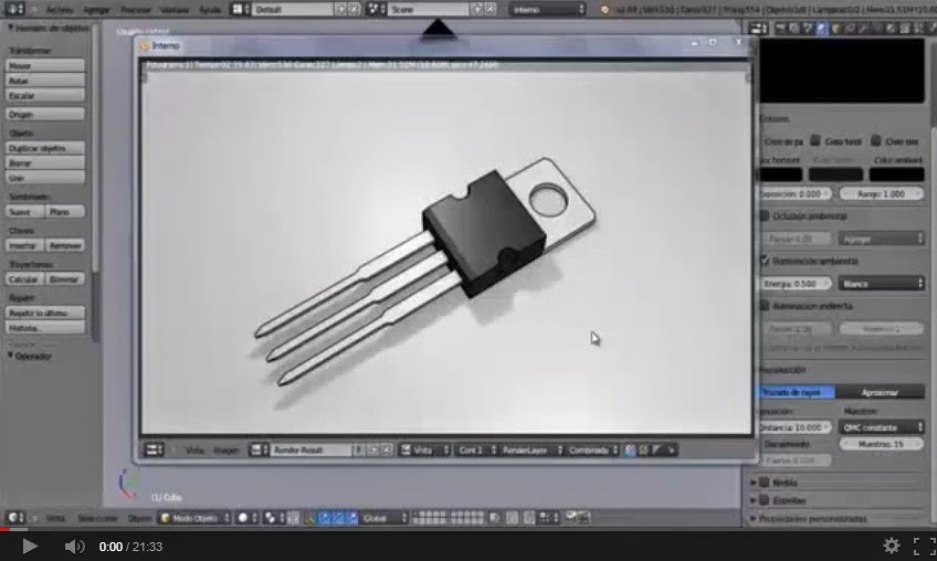TECNEWEB-TECNOLOGIA: EJERCICIOS EN BLENDER