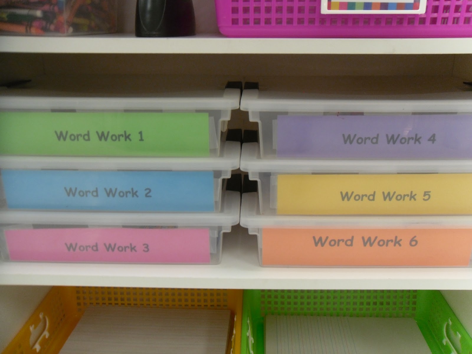 Word Work - Easy Management - Miss DeCarbo