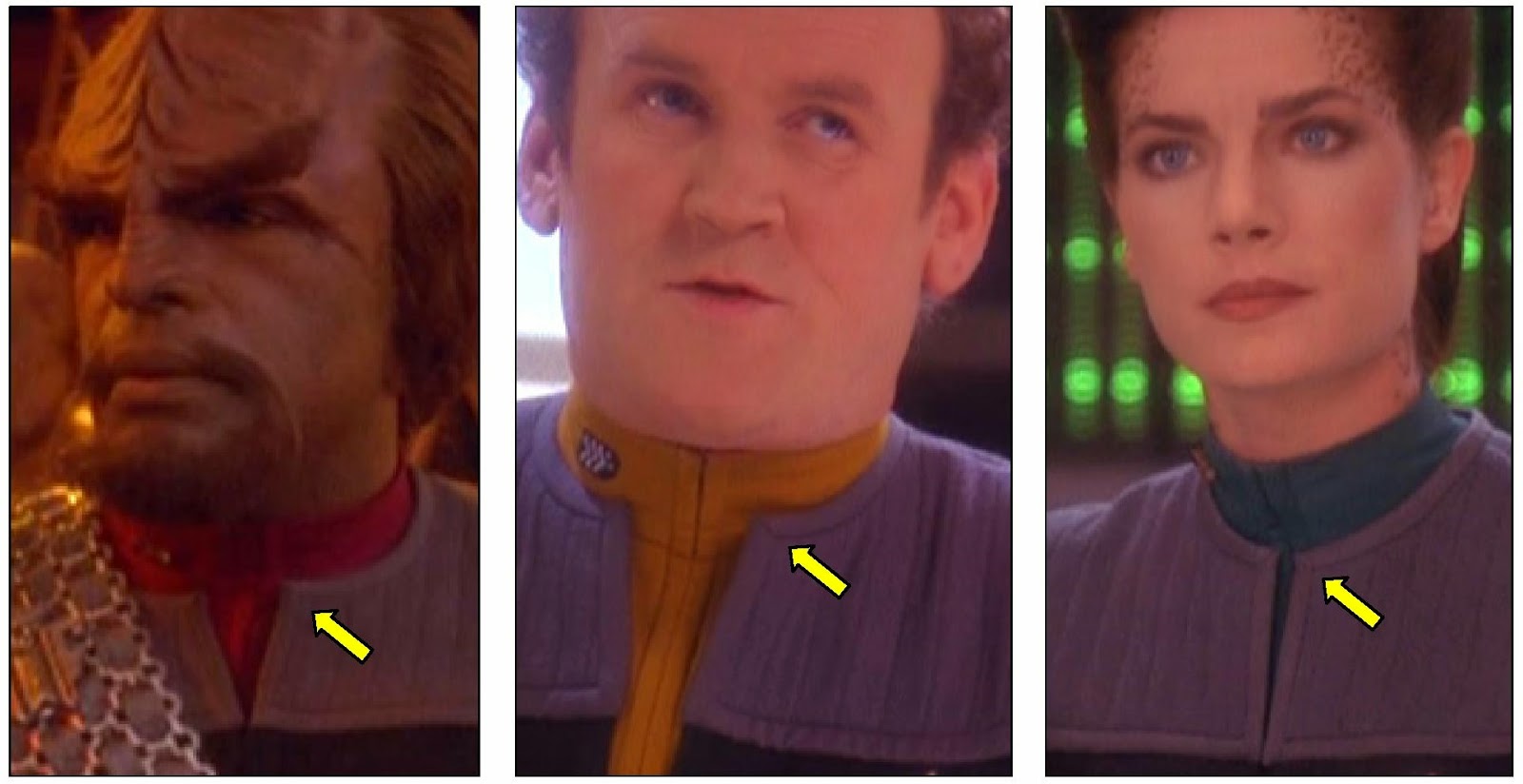 Star Trek: DS9/NEM Duty Jumpsuit Analysis/Tutorial: Misc. Observations ...