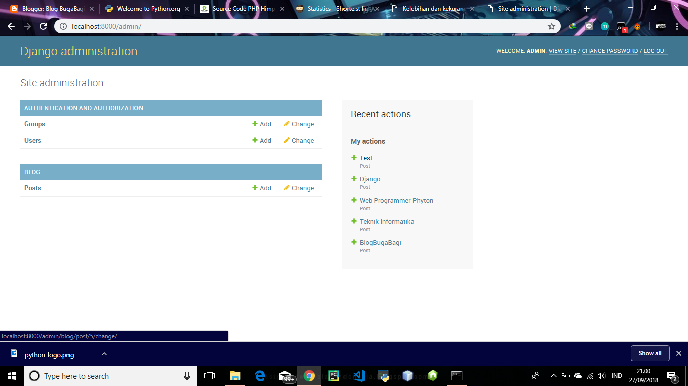 Source Code Web CRUD Sederhana dengan Python