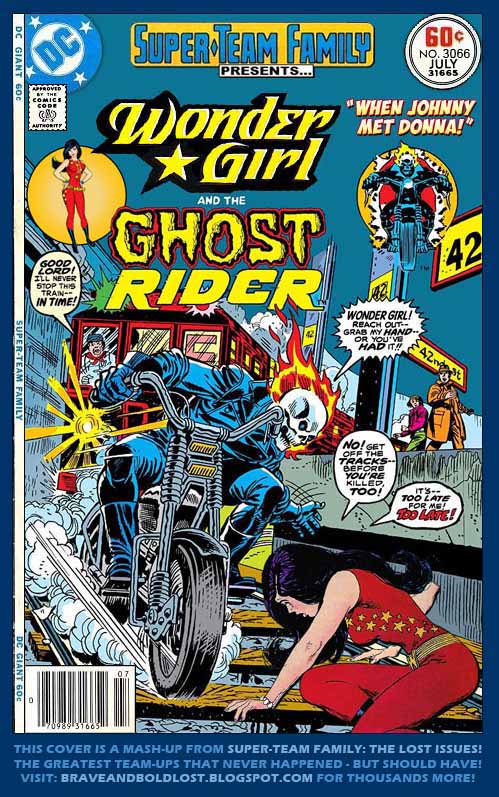 Super-Team Family: The Lost Issues!: Wonder Girl and Ghost Rider