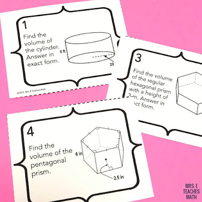 12 Ideas for Teaching Surface Area and Volume | Mrs. E Teaches Math